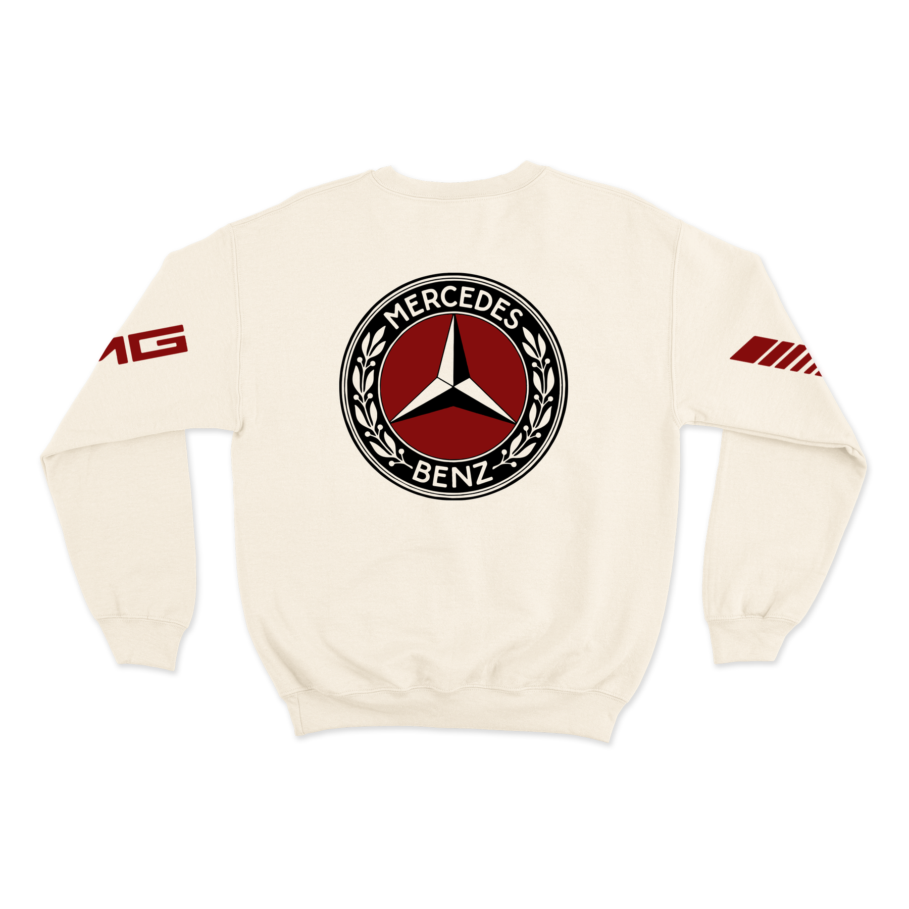 Moletom Mercedes AMG Retrô Logo Off White – Autofãs Store