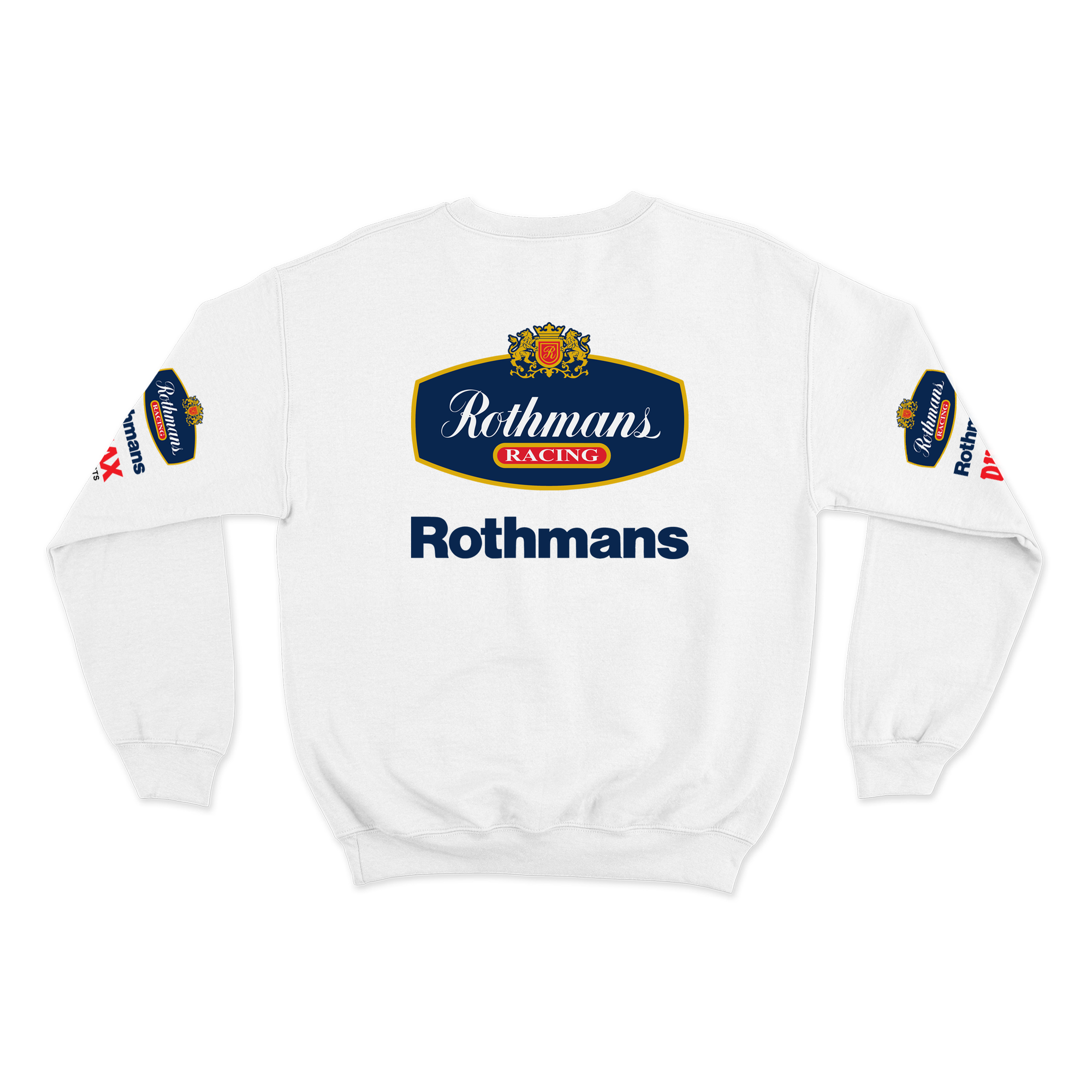 Moletom Williams Retrô Rothmans Racing Branco – Autofãs Store